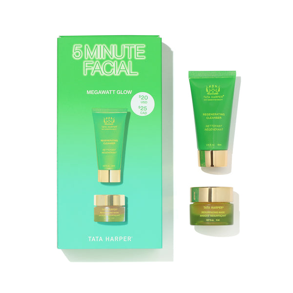 5 Minutes Facial Duo Éclat Tata Harper - Oh My Cream
