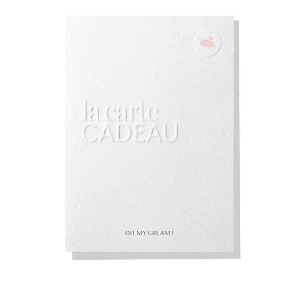 La Carte Cadeau Oh My Cream ! - Oh My Cream