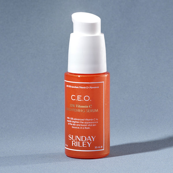 CEO 15% Vitamin C Brightening Serum Sunday Riley - Oh My Cream
